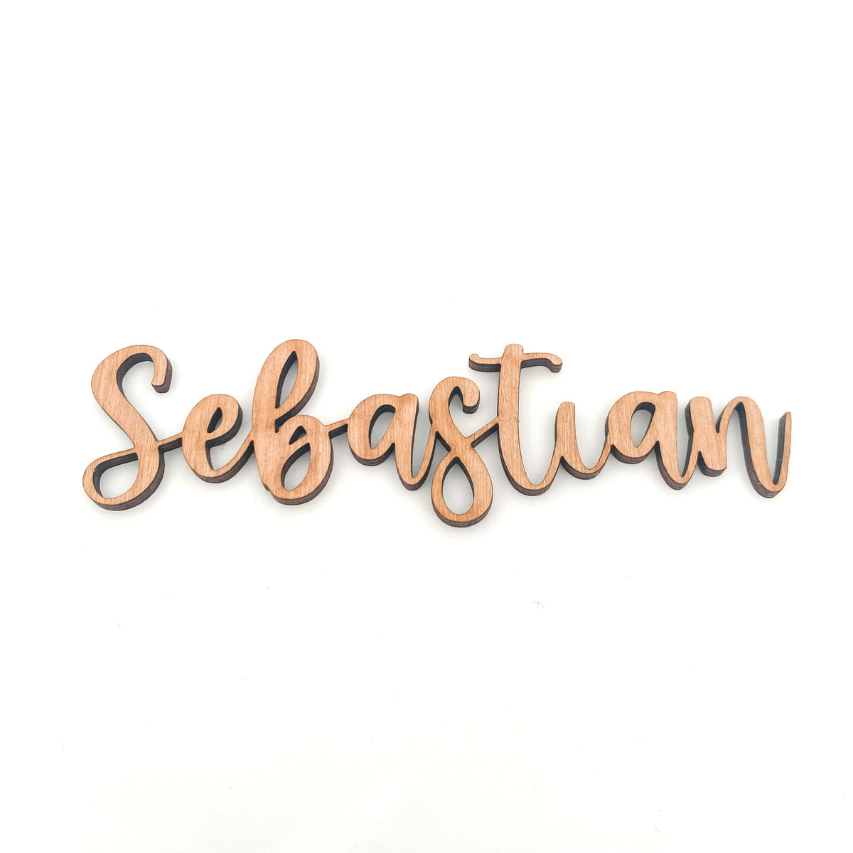 Laser Cut Wooden Cursive Name Place Settings for Wedding or Event ...